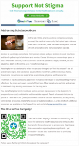 Support Not Stigma – Toledo Electrical Benefit Plans